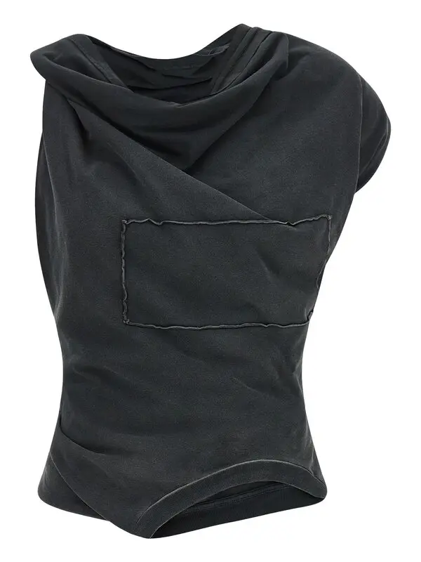 MAISON MARGIELA Upside Down Top - Gray