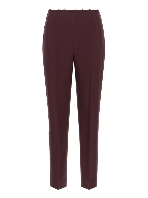 GIANLUCA CAPANNOLO Lea' Pants - Bordeaux