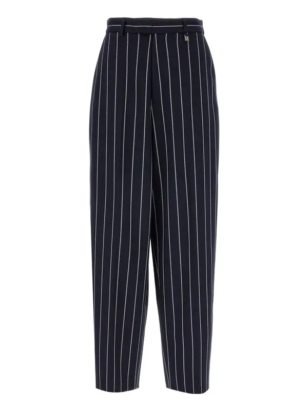 Giuseppe Di Morabito Striped Trousers - Blue