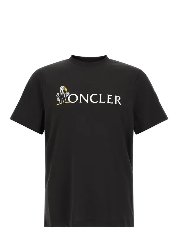 Moncler Mascot Logo T-shirt - Black