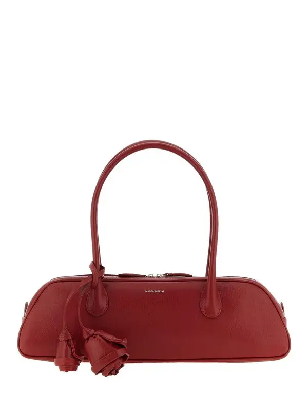 Magda Butrym Brigitte Trapeze Handbag - Red