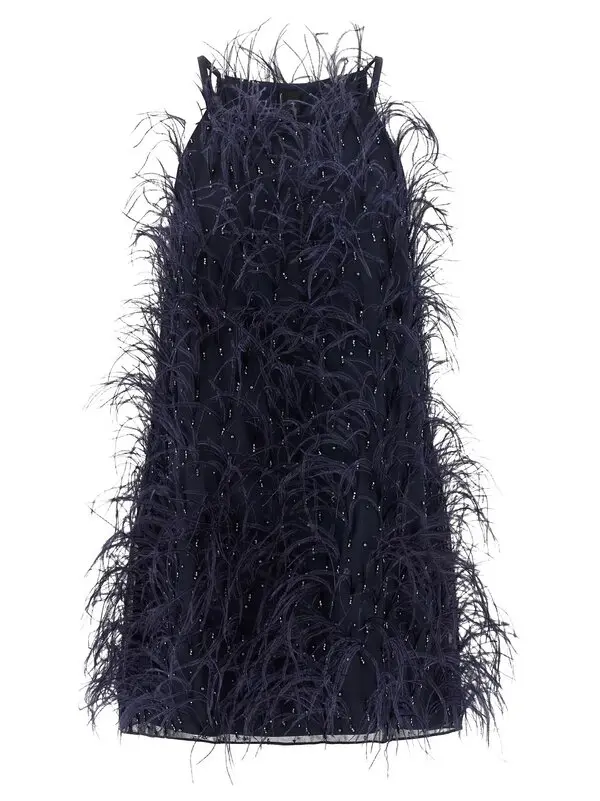 Pinko Piripicchio Mini Dress - Blue