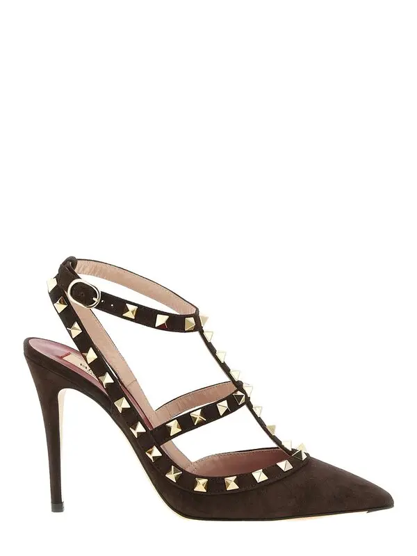 Valentino Garavani Rockstud Pumps - Brown