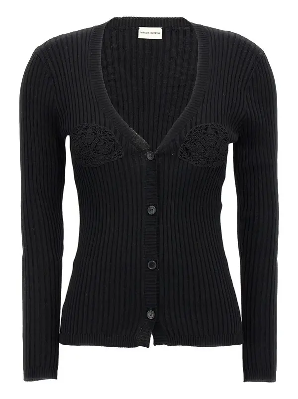Magda Butrym 08' Cardigan - Black