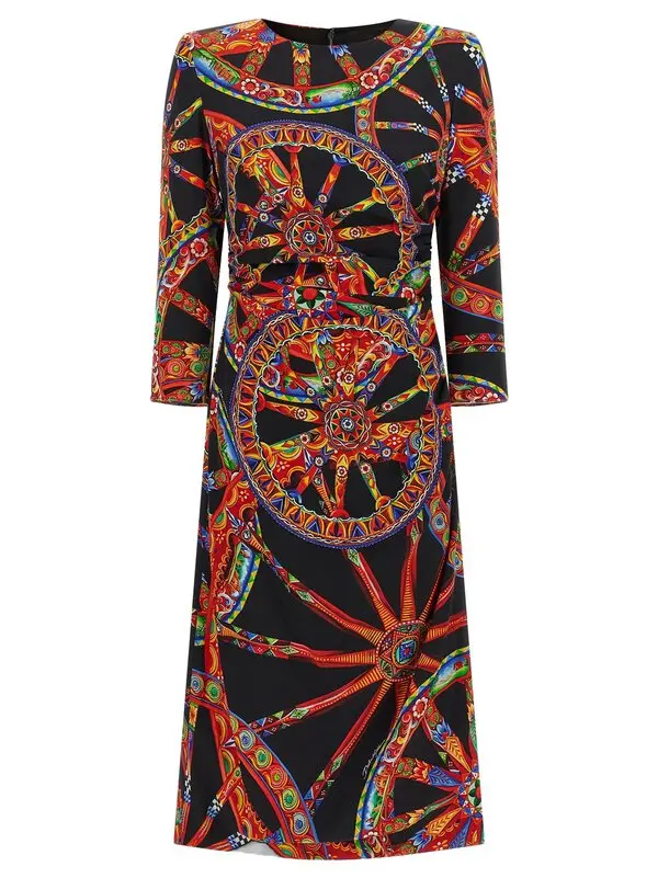 Dolce & Gabbana Carretto Print Dress - Multi