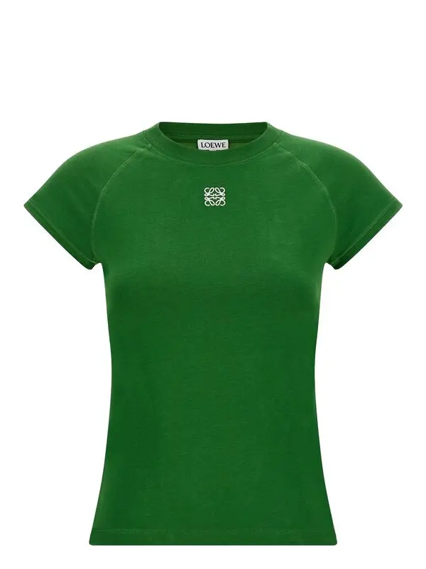 Loewe Anagram' T-shirt - Green