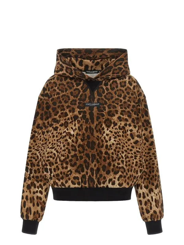Dolce & Gabbana Leo Hoodie - Brown