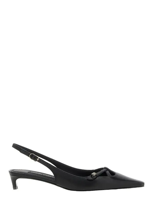 Dolce & Gabbana Mun Slingback Pumps - Black