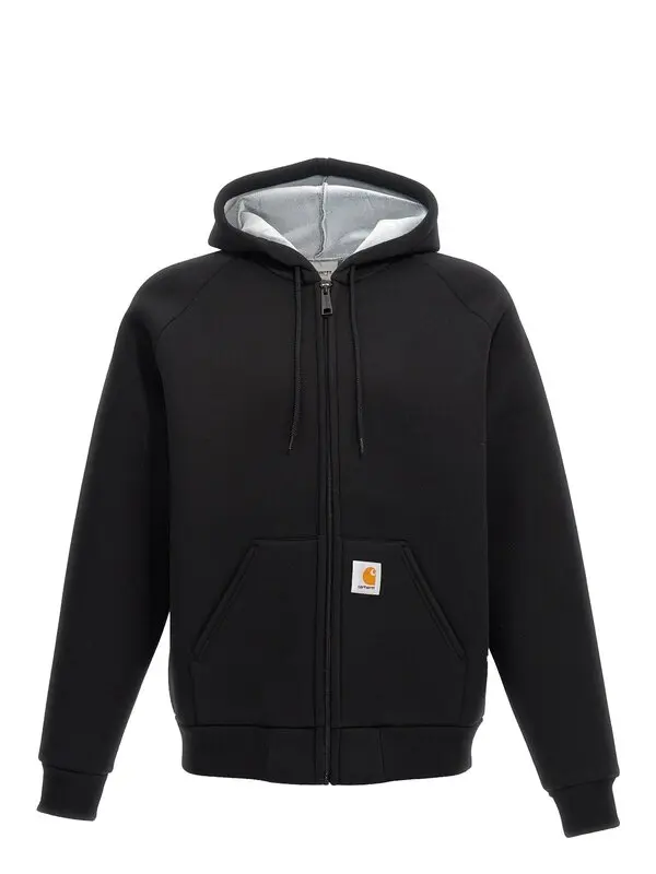 Carhartt Work In Progress Car-lux Hooded Jacket - Black