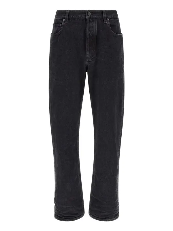 Saint Laurent Relax Tapered Jeans - Black