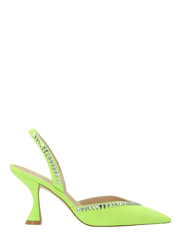 STUART WEITZMAN Gmct Suede Slingbacks - Green