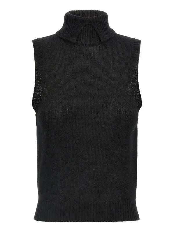 Prada Cashmere Vest - Black