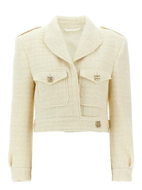 Givenchy Military' Blazer - White