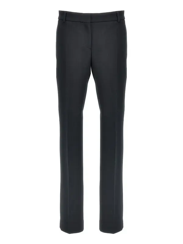 TOTEME Wool Blend Trousers - Black