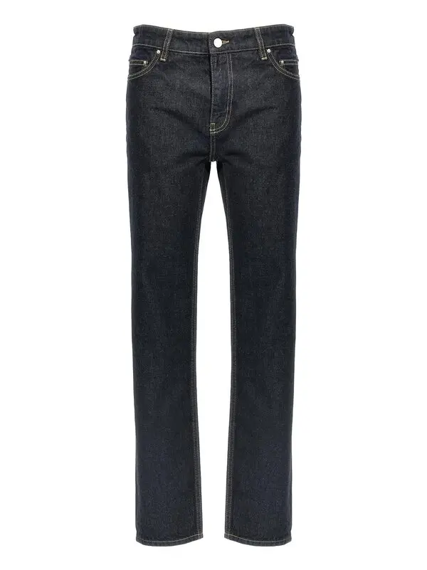 TOTEME Low Taper Denim Jeans - Blue