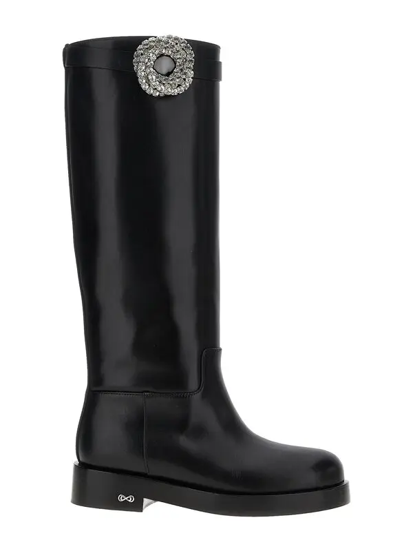 Mach & Mach Galaxy' Boots - Black
