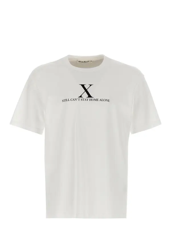 Undercover Printed Cotton T-shirt - White