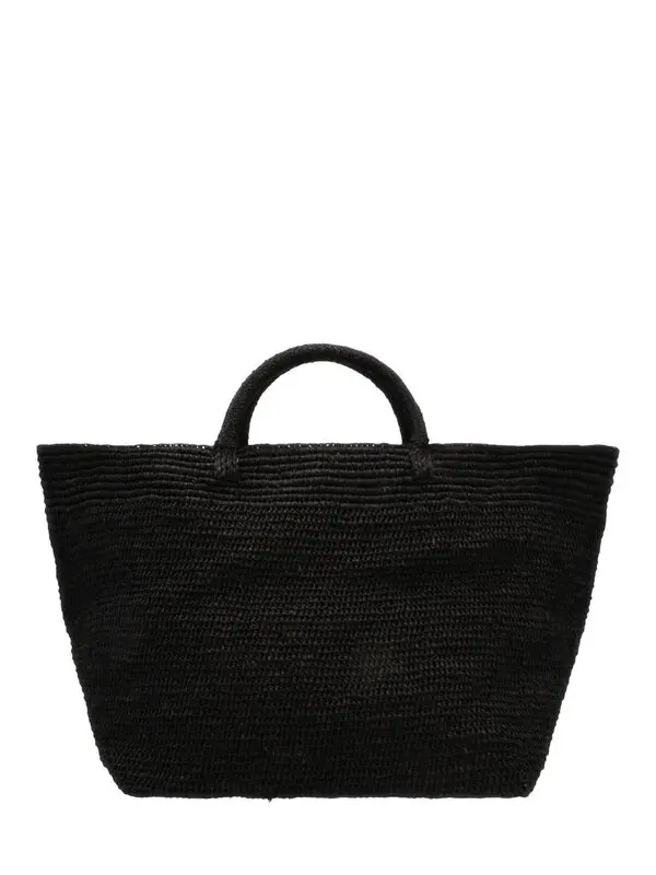 IBELIV Raffia Shopper - Black