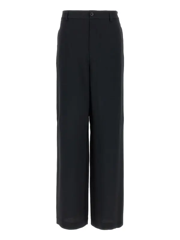Moschino Acetate Blend Trousers - Black