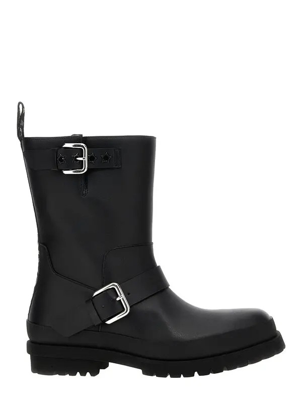Stella McCartney Vegea Biker Boots - Black