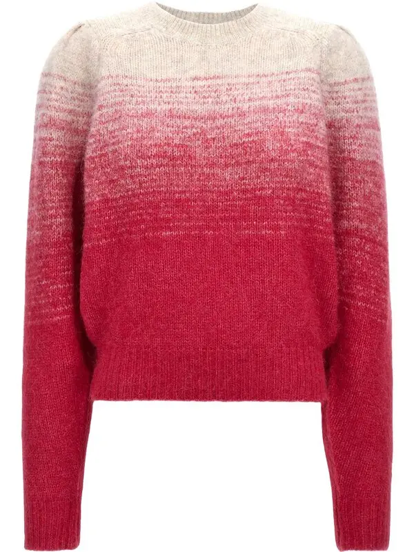 MARANT ETOILE Peytona Alpaca Blend Sweater - Fuchsia