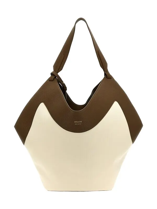 Khaite Lotus Tote Shopping Bag - Multi