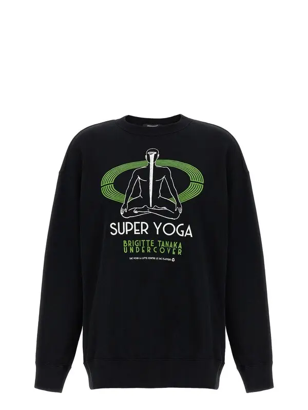 Undercover Print Sweatshirt - Black