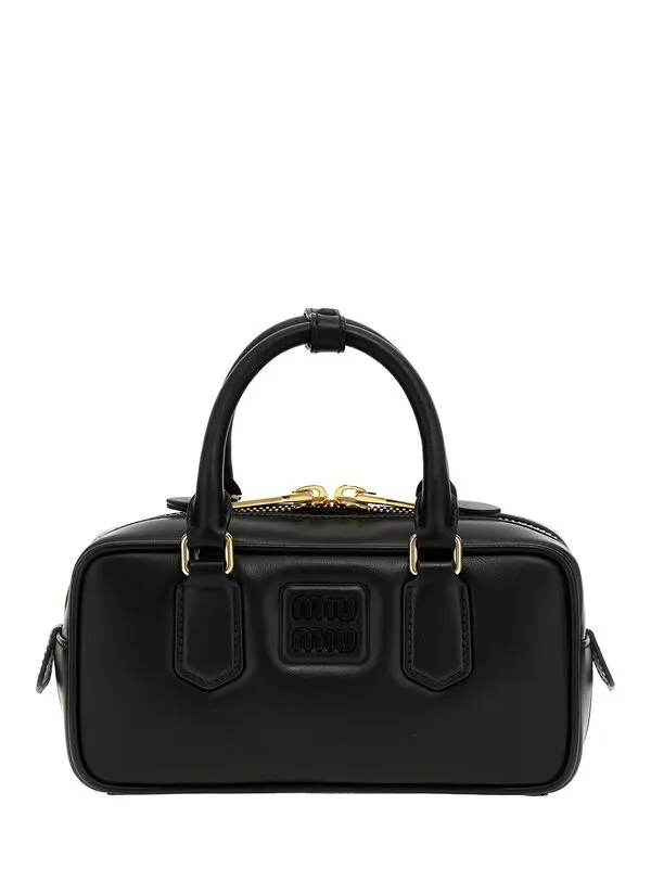 Miu Miu Arcadie Handbag - Black