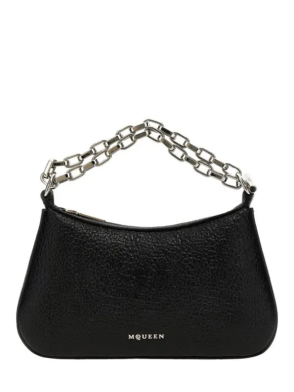 Alexander McQueen T-bar Mini Handbag - Black