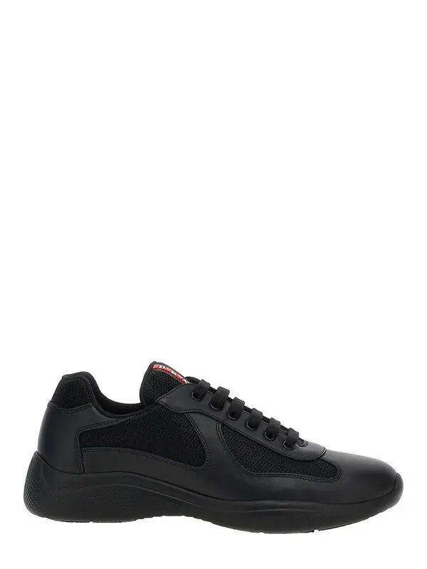 Prada America's Cup Sneakers - Black