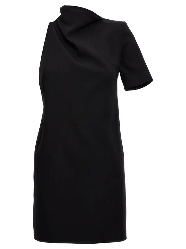 Sportmax Etere Viscose Dress - Black