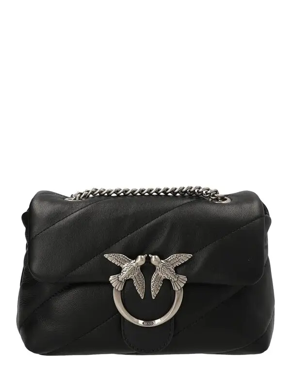 Pinko Love Puff Crossbody Bag - Black