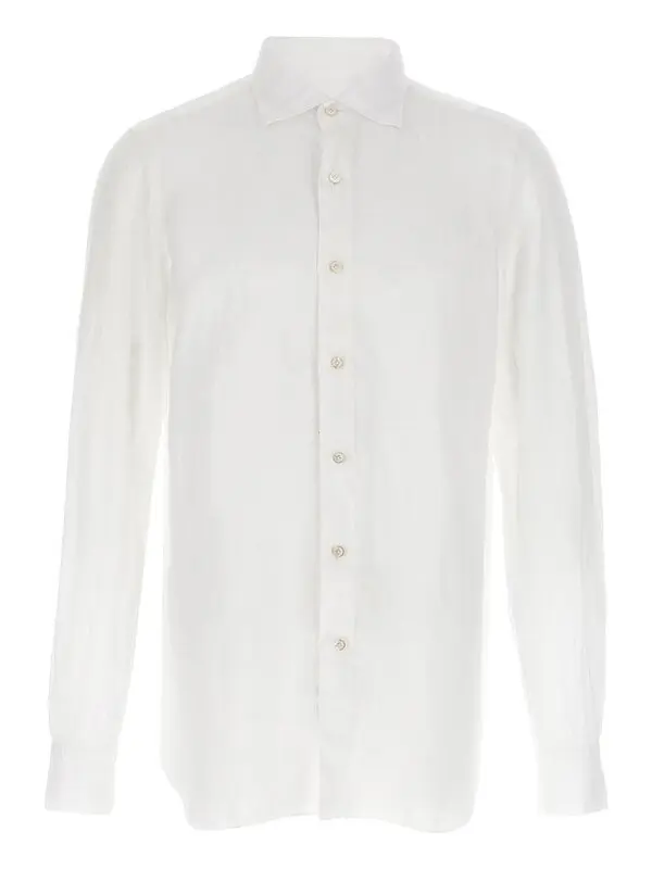 FINAMORE 1925 Gaeta' Shirt - White