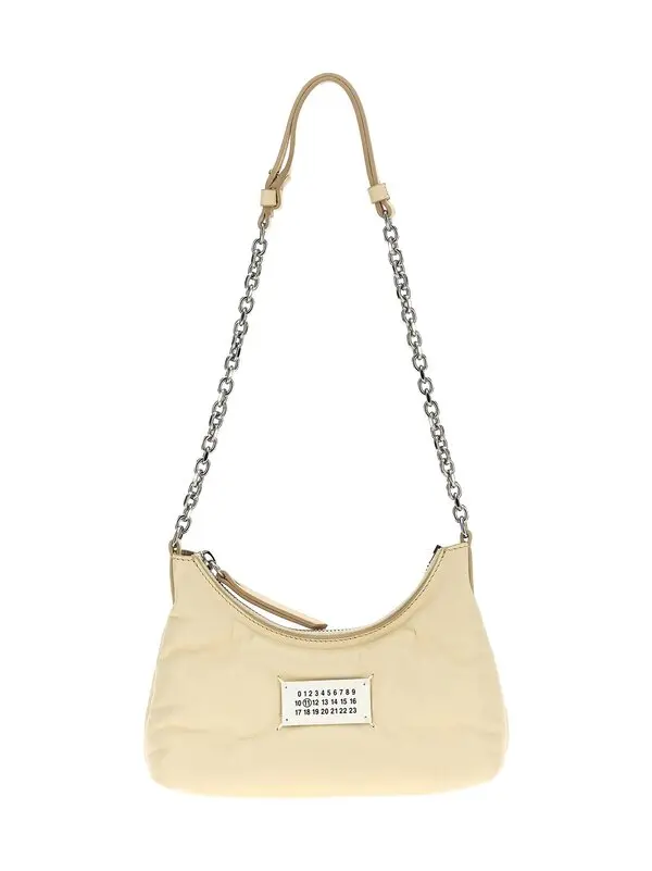 MAISON MARGIELA Glam Slam Hobo Shoulder Bag - White