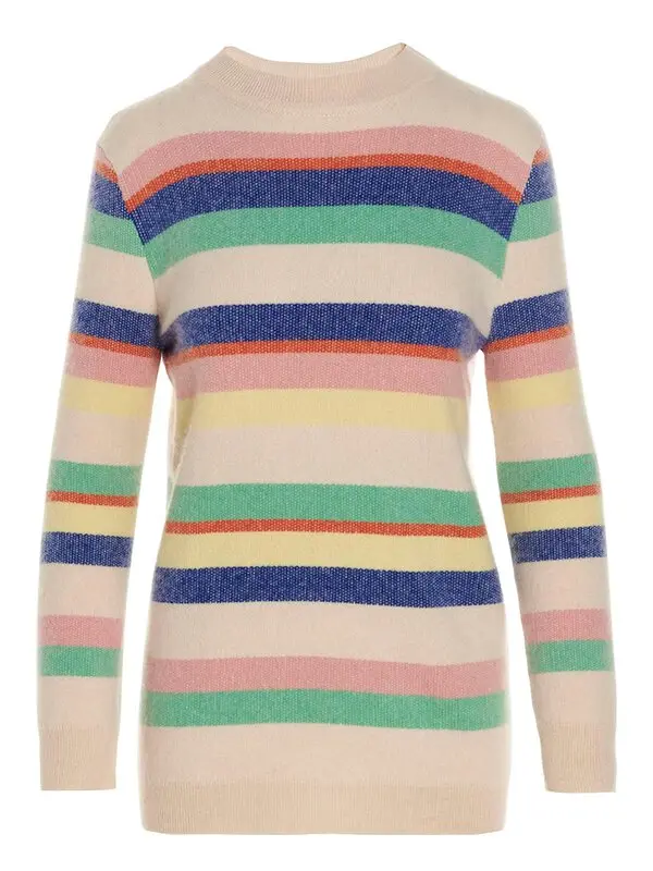 MIXIK Striped Cashmere Sweater - Multi