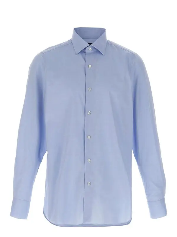 FINAMORE 1925 Napoli' Shirt - Light Blue