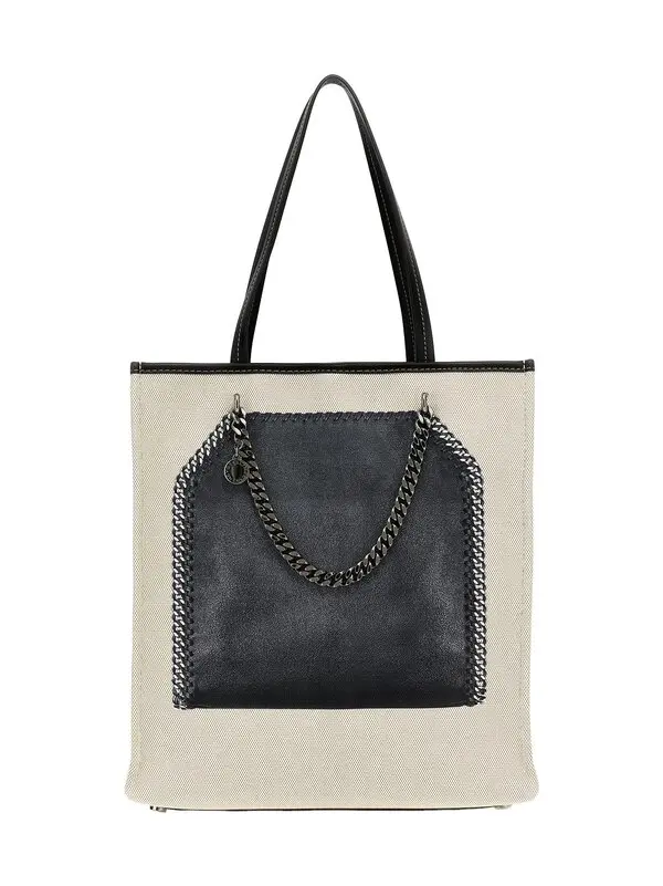 Stella McCartney Trompe L'oeil Print Canvas Shopping Bag - Multi