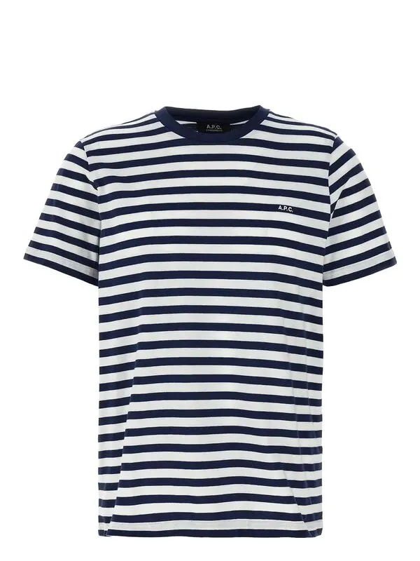 A.p.c. Emilien' T-shirt - Blue