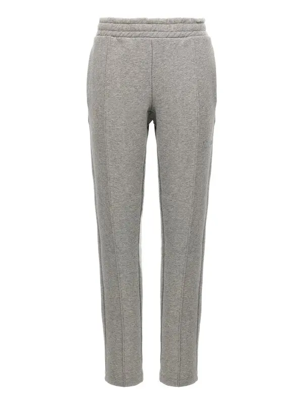 Attico Logo Joggers - Gray