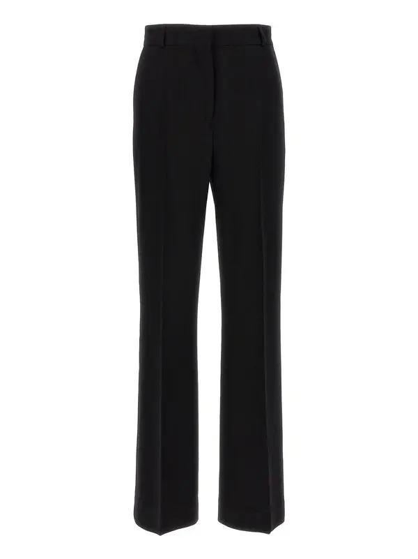 TOTEME Flare Trousers - Black