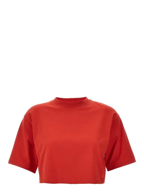 Loulou De Saison Gupo Cotton T-shirt - Red
