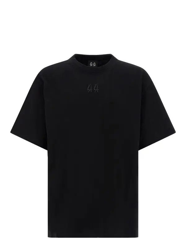 44 LABEL GROUP Embroidery T-shirt - Black