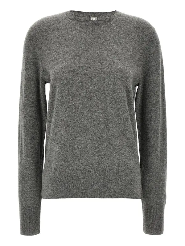TOTEME Cashmere Sweater - Gray