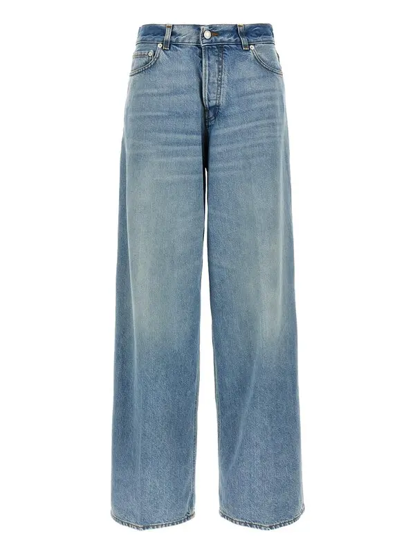 HAIKURE Bethany Denim Trousers - Light Blue
