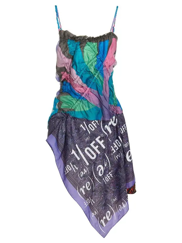 1/OFF PARIS Slip Scarf' Dress - Multi
