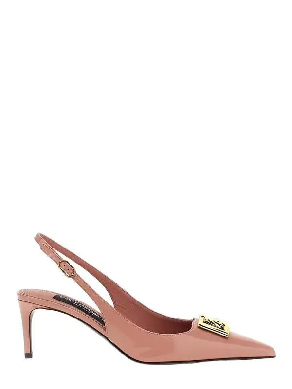 Dolce & Gabbana Lollo Slingback Pumps - Pink