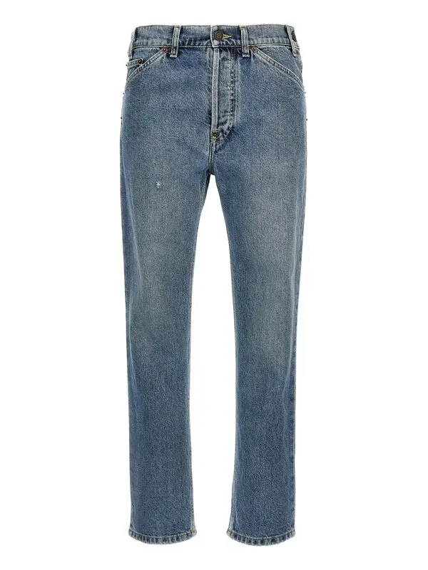 Moschino Cotton Denim Jeans - Blue