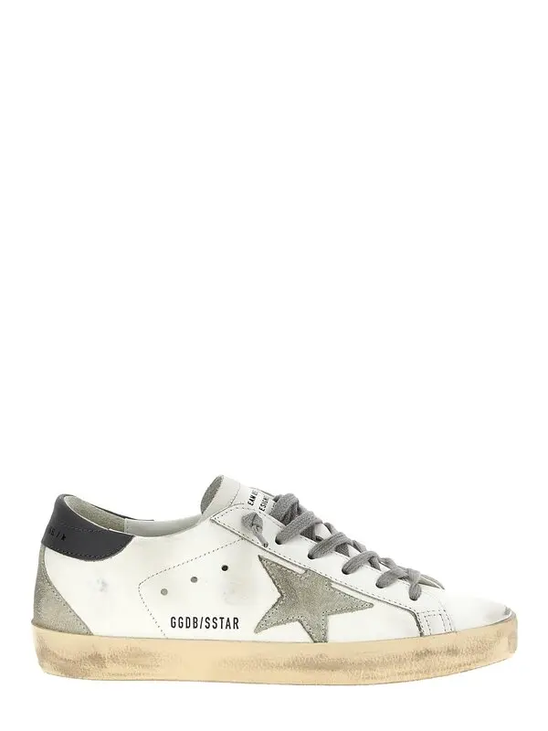 GOLDEN GOOSE Superstar Leather Sneakers - Gray