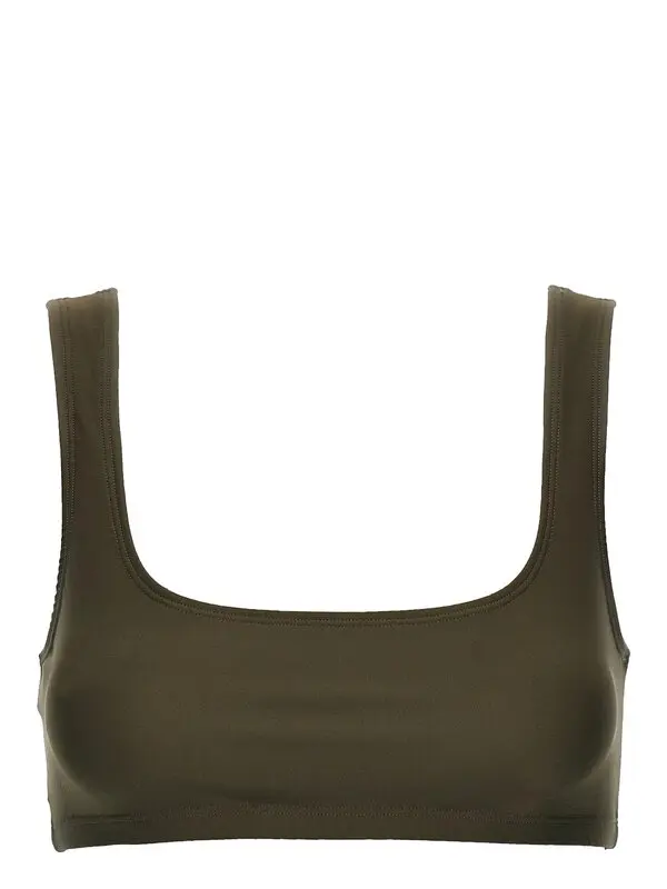 Andamane Hollywood Lycra Top - Brown