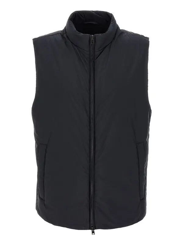 Herno Ecoage Vest - Black